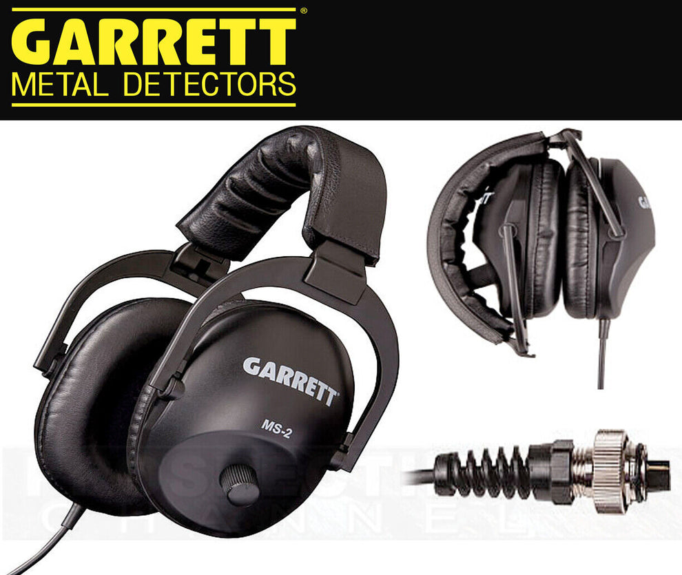 Garrett 2-Pin MS-2 Headphones – Adventures In Prospecting