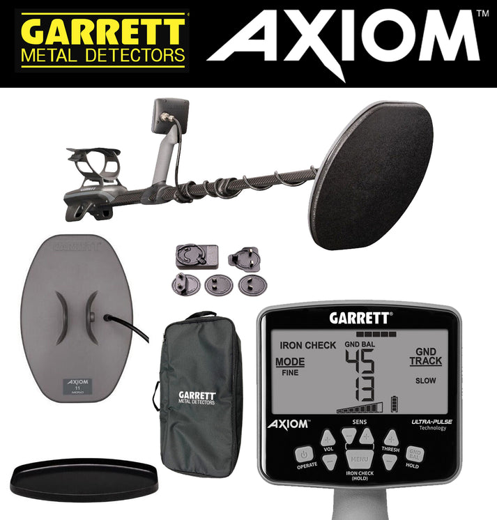 Garrett Axiom LITE Gold Nugget Metal Detector Package – Adventures In ...