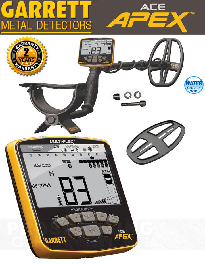 Garrett ACE APEX Metal Detector – Adventures In Prospecting