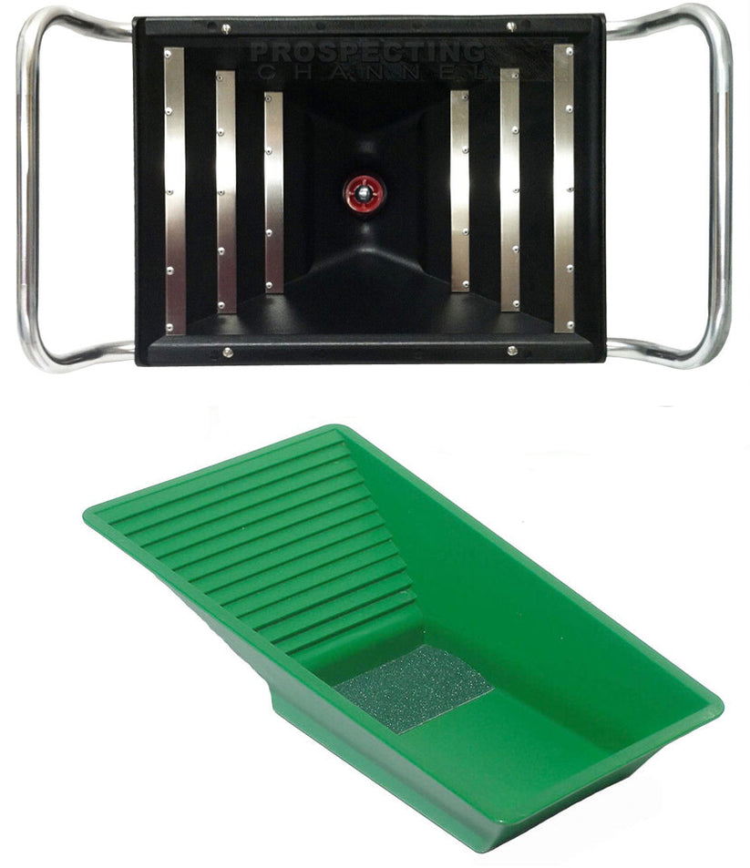 Pyramid Pro Gold Pan Only or Combo Pack – Adventures In Prospecting