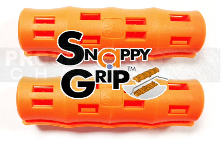2 Orange Snappy Grip Ergonomic Bucket Handles – Adventures In Prospecting