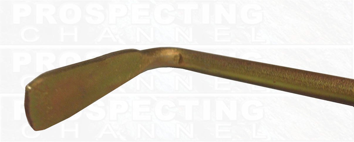 SNAPPY GRIP HANDLE Crevice Crevicing Tool Gold Prospecting Pan 16.5 ...